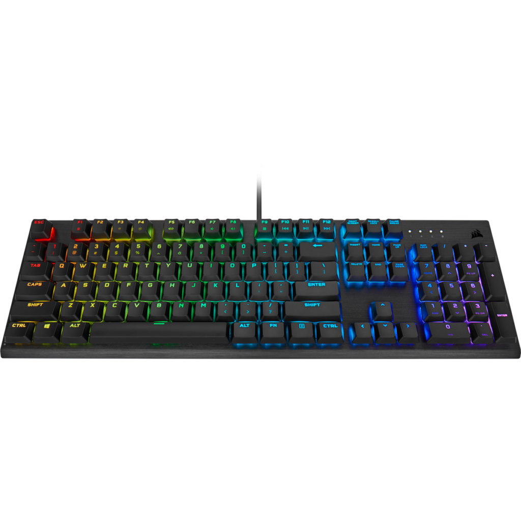 Corsair K60 RGB PRO Low Profile Mechanical Gaming Keyboard — CHERRY MX ...