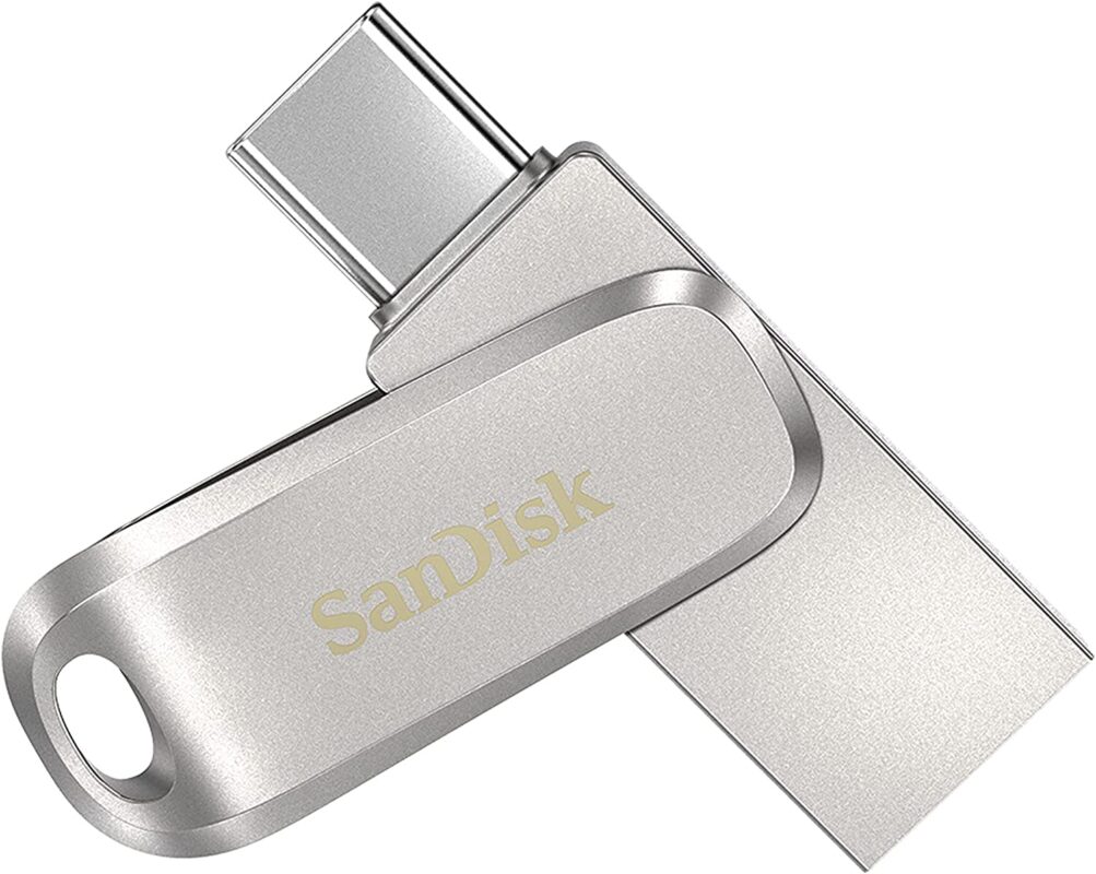 SanDisk Ultra Dual Drive Luxe – USB-flashstation – 1 TB – USB 3.1 Gen 1 ...